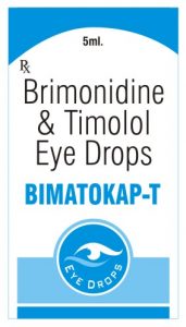 BRIMONIDINE & TIMOLOL EYE DROPS Manufacturer and Supplier in India